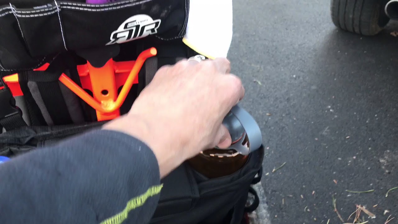 The Ridge Fridge by RidgeRoller Customs disc golf cart - YouTube