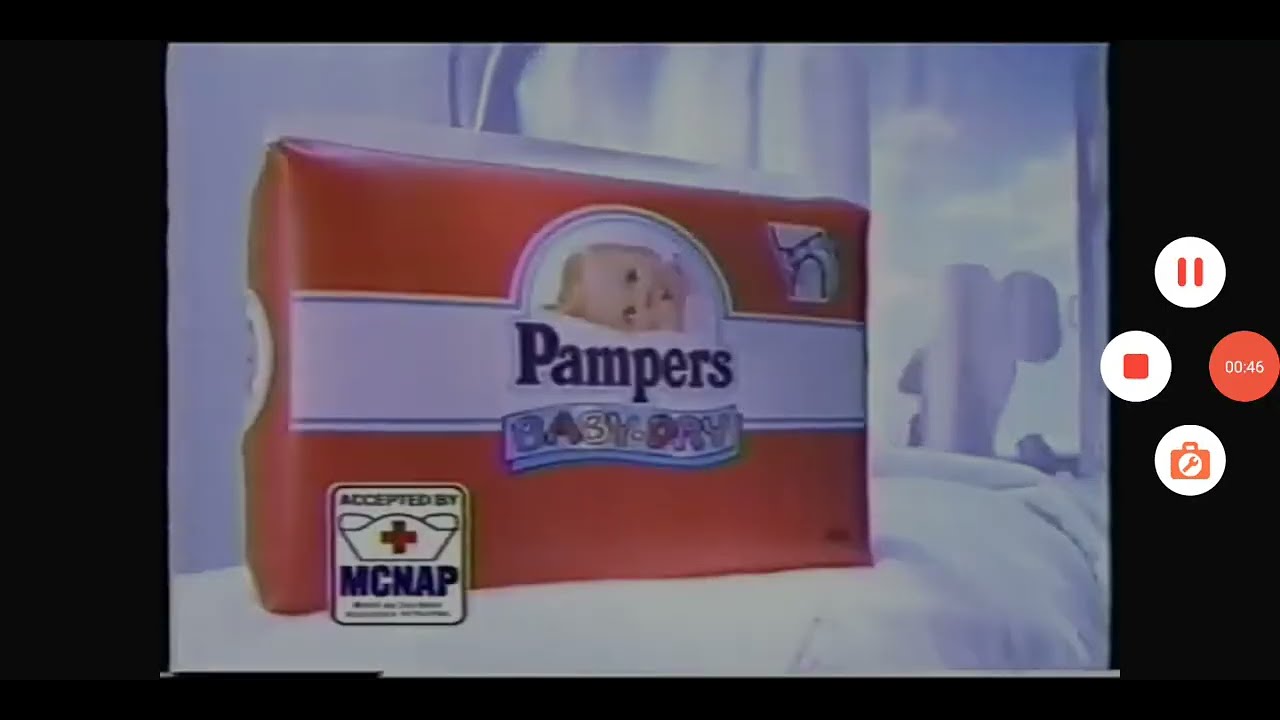 Pampers Baby Dry TV Commercial | 1997-1998 45's - YouTube