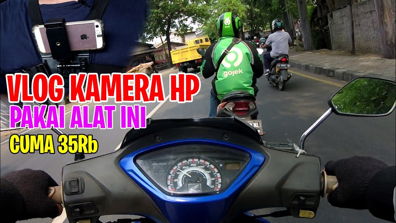 Cara bikin motovlog pake hp untuk pemula - YouTube