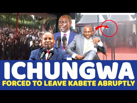 Kimani ICHUNGWA Heckled And BOOED In KABETE By his Own MOBILIZED Crowd ...