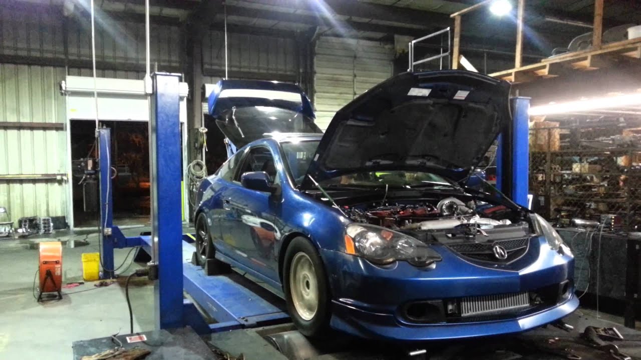 Proven Power tuned turbo RSX - driveability tuning - YouTube