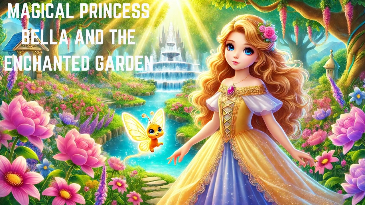Magical Princess Bella and the Enchanted Garden 🌸 | Bedtime Fairy Tale ...