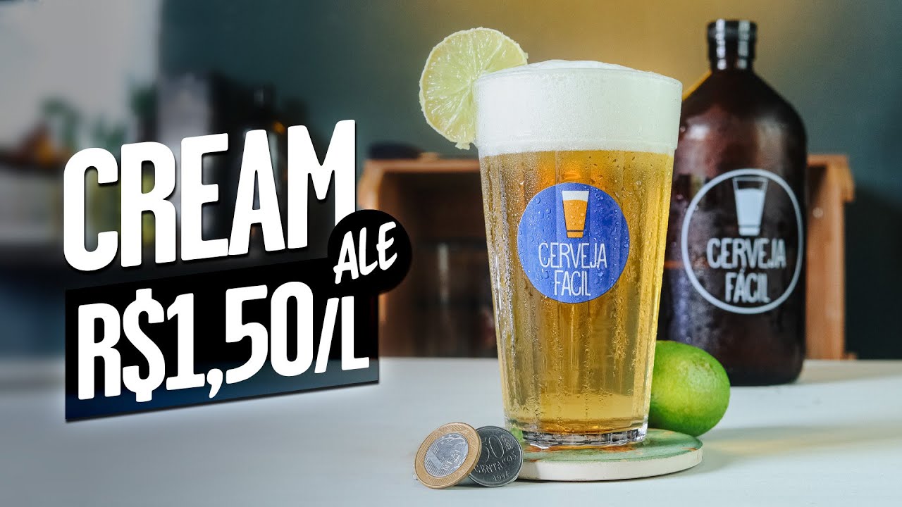 CREAM ALE POR R$1,50 O LITRO! - YouTube
