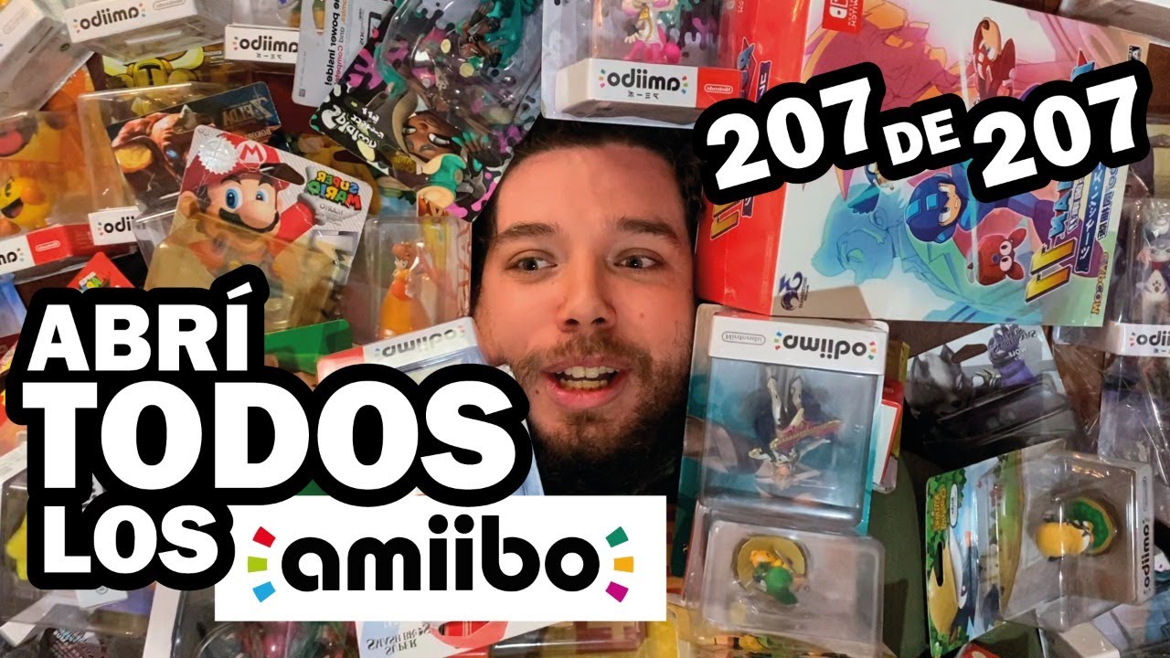 Abriendo ABSOLUTAMENTE TODOS LOS AMIIBO - Opening every amiibo ever ...