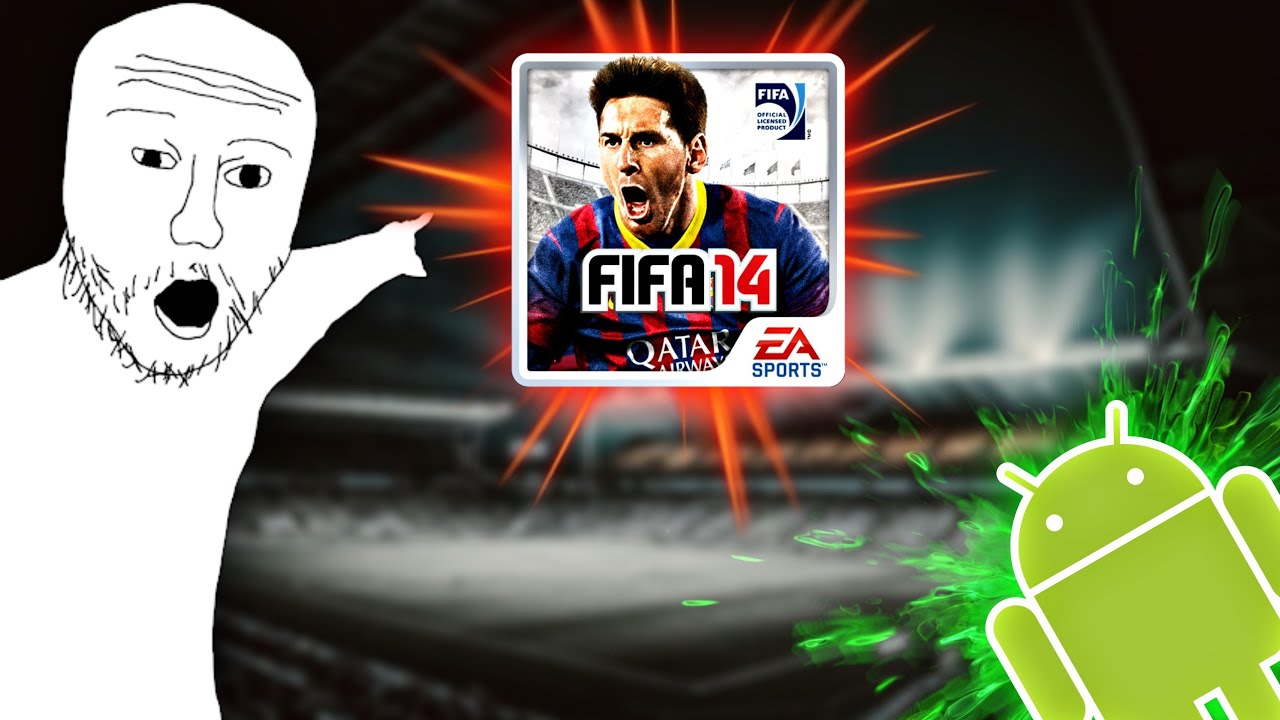 JUEGO el MEJOR MOD de FIFA 14 ANDROID - YouTube