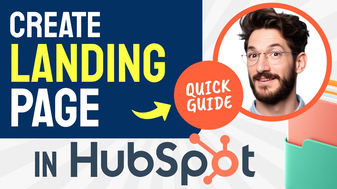 How to CREATE a Landing Page in HubSpot (Step by Step) - YouTube