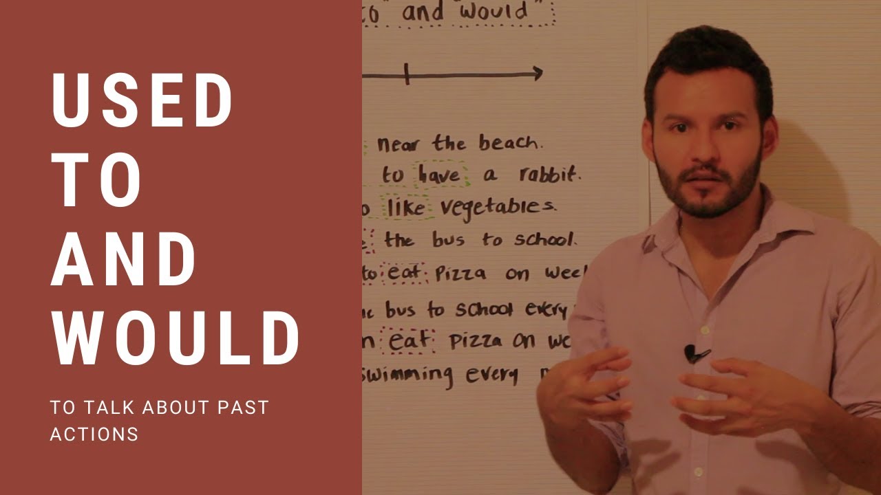 Difference Between "Used to" and "Would" to Describe Past Actions - YouTube
