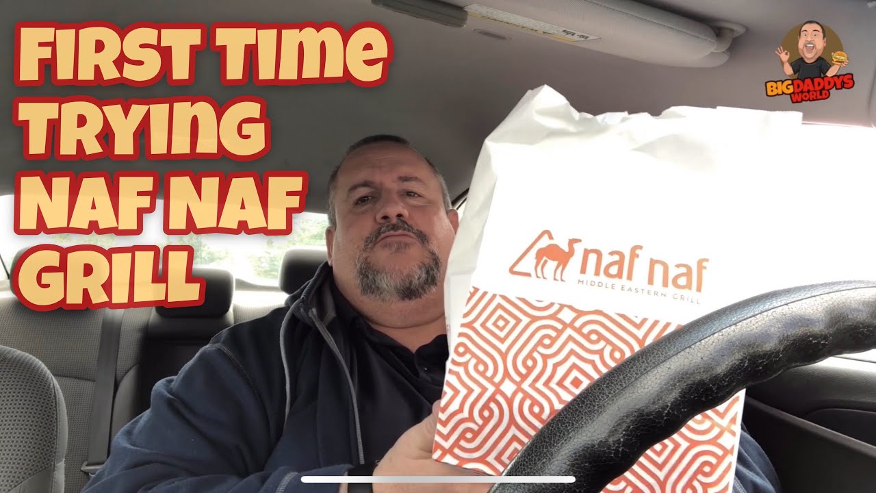 First Time Trying Naf Naf Middle Eastern Grill | Food Review - YouTube