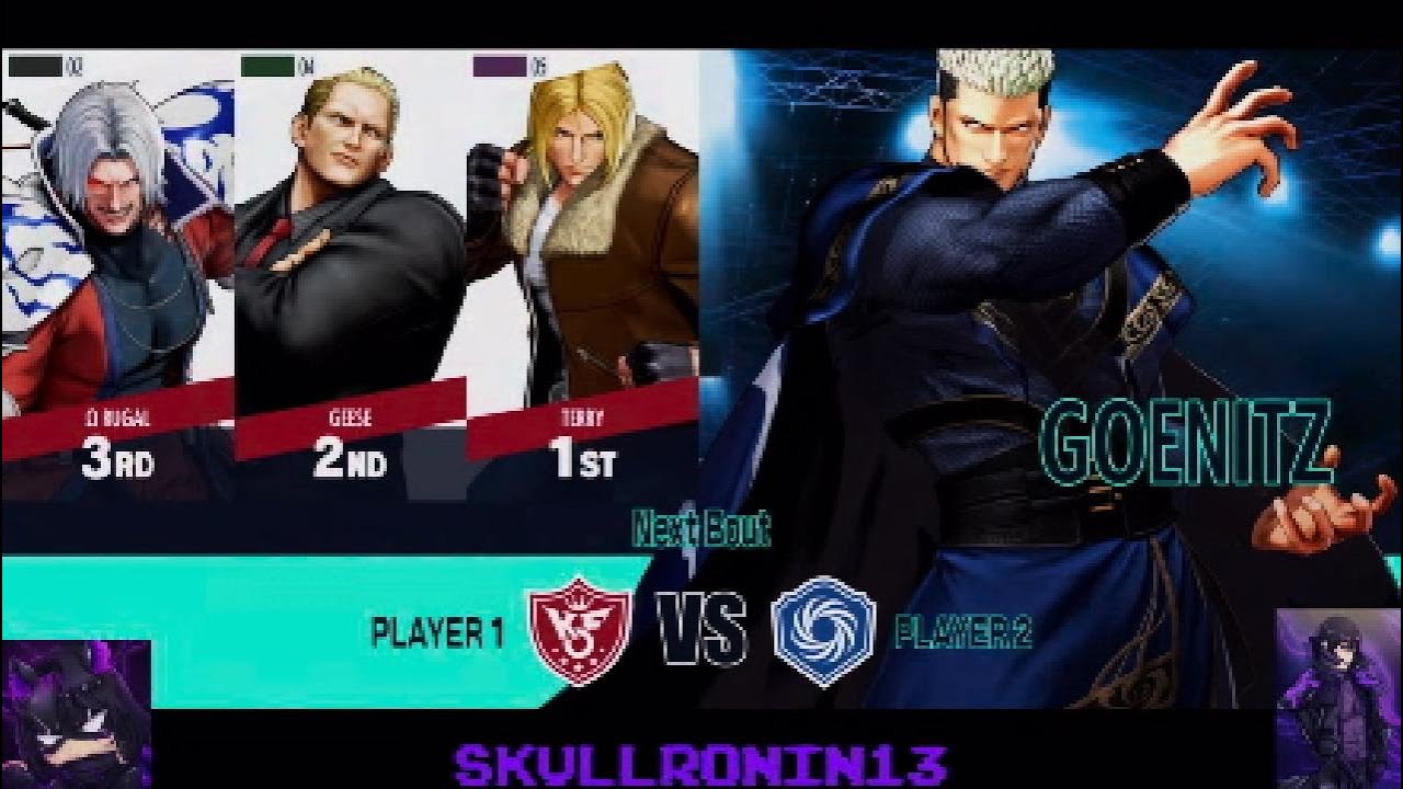 The King Of Fighters XV Boss Challenge Goenitz (SkullRonin13) #kof # ...