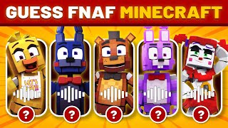 Guess The FNAF Character by Minecraft Animation - Fnaf ... | Doovi