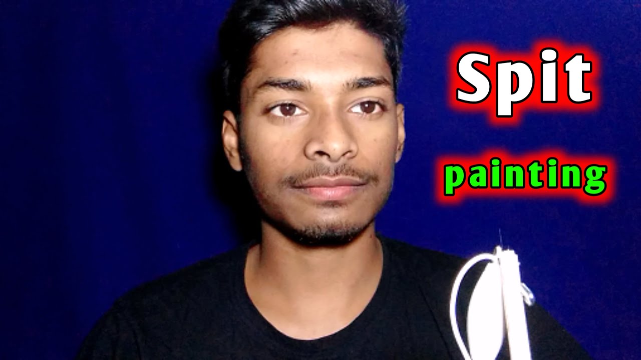asmr spit painting || asmr spit painting you || spit painting asmr ...