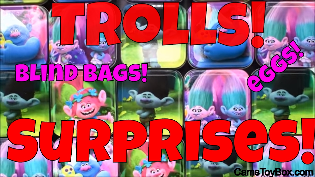 Dreamworks Trolls Surprise Eggs Blind Bags Chupa Chups Plastic Egg ...