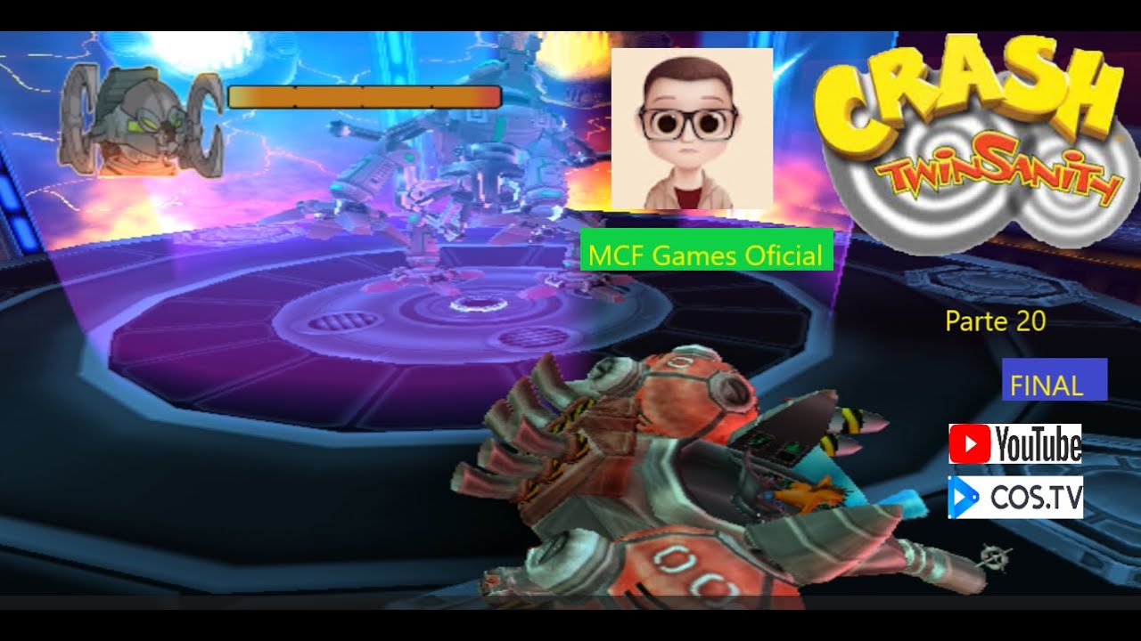 Crash Twinsanity(PS2)-Ant Agony(2) + Final Boss(Evil Twins)-ENFIM, O ...