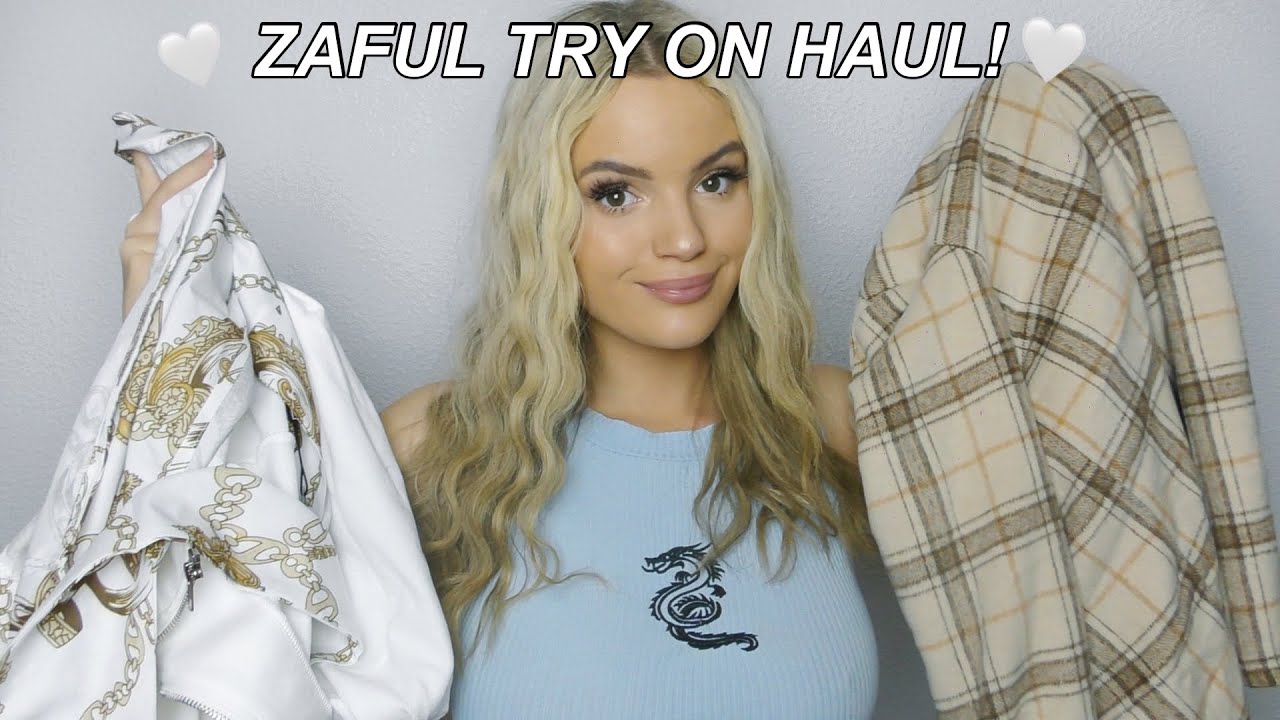 ZAFUL TRY ON HAUL 2021 - YouTube