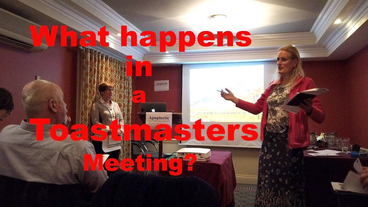 What happens at a Toastmasters Meeting? - YouTube