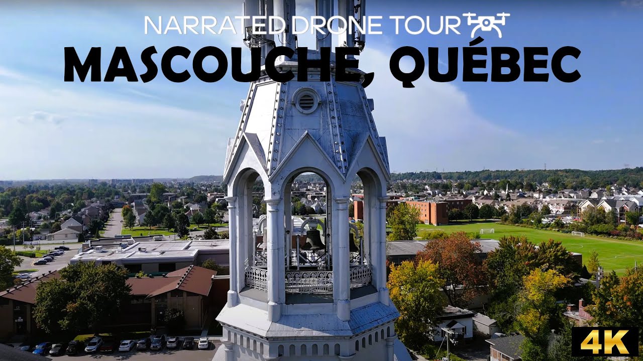 ⚜️ Discover Mascouche from Above! 🌆 | Stunning 4K Aerial Views | DJI ...