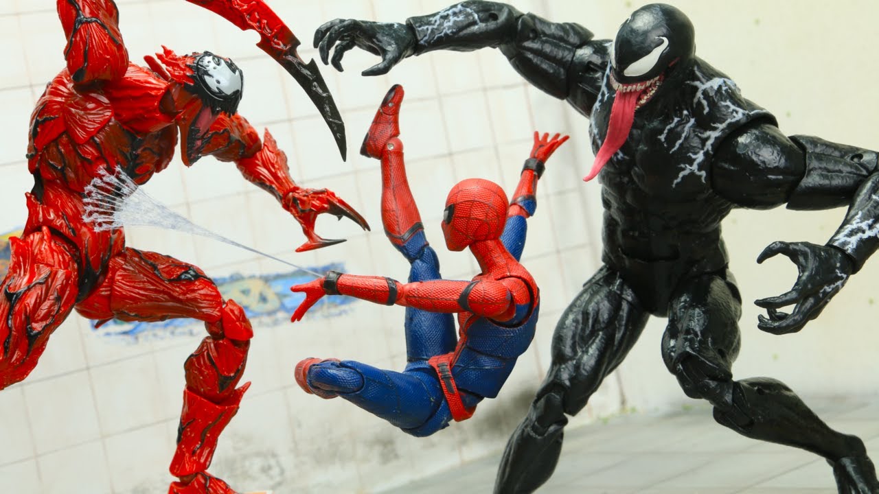 Spider-man Captured Venom And Carnage Prison Break In Spider-verse ...