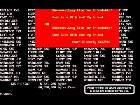 HXH DOS Virus - YouTube