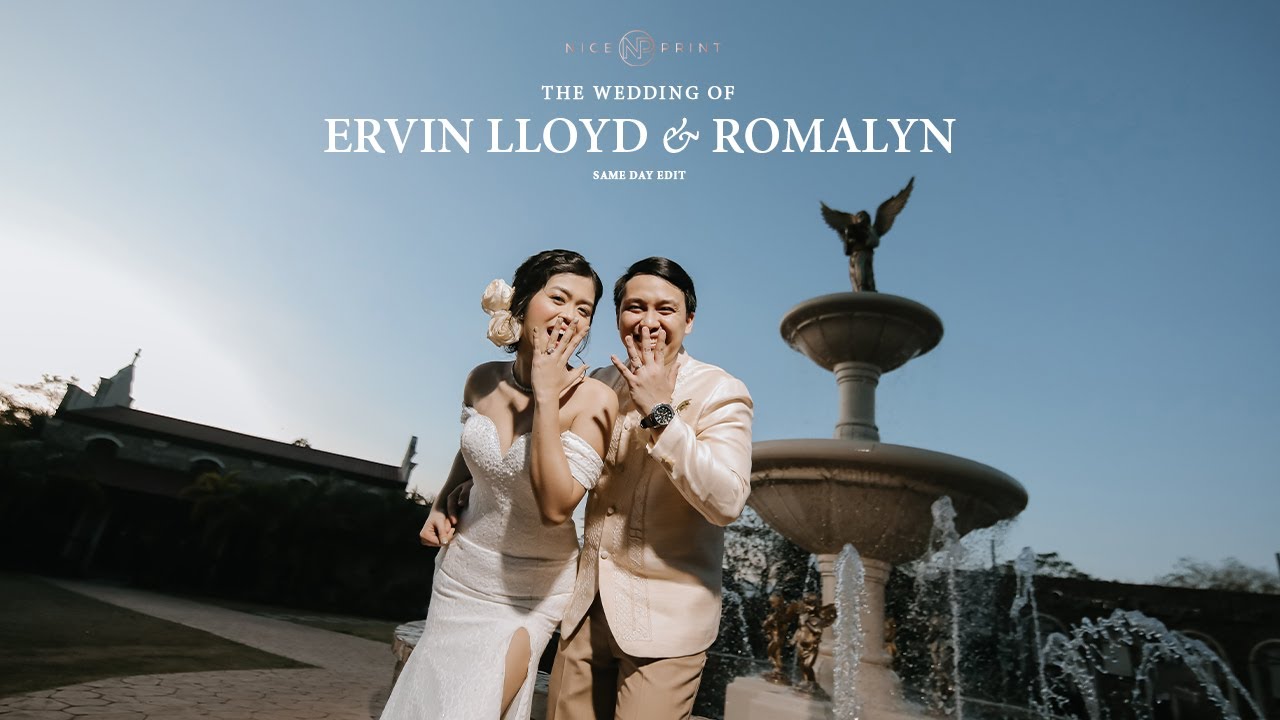 Ervin Lloyd & Romalyn | On Site Wedding Film by Nice Print Photography ...