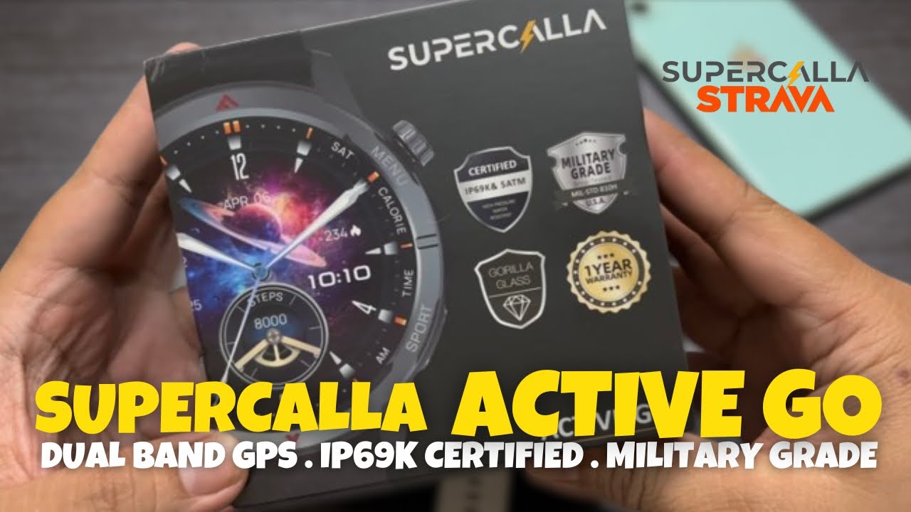 Supercalla Active Go Review Indonesia – Smartwatch Murah Canggih Anti ...