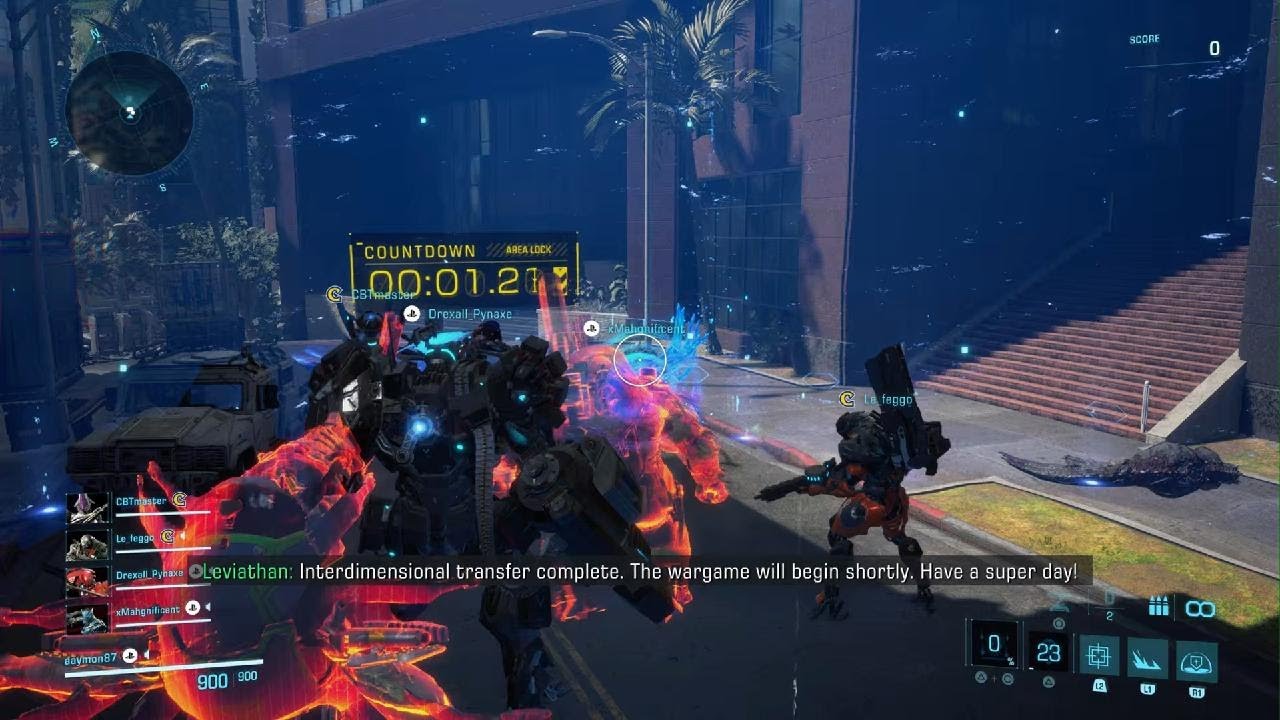 Exoprimal Open Beta Test - Trying out the Krieger Tank Class - YouTube