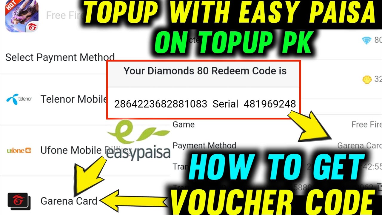 How To Topup With Easy Paisa | Easy Paisa Back On Topup Pk | GPPC ...