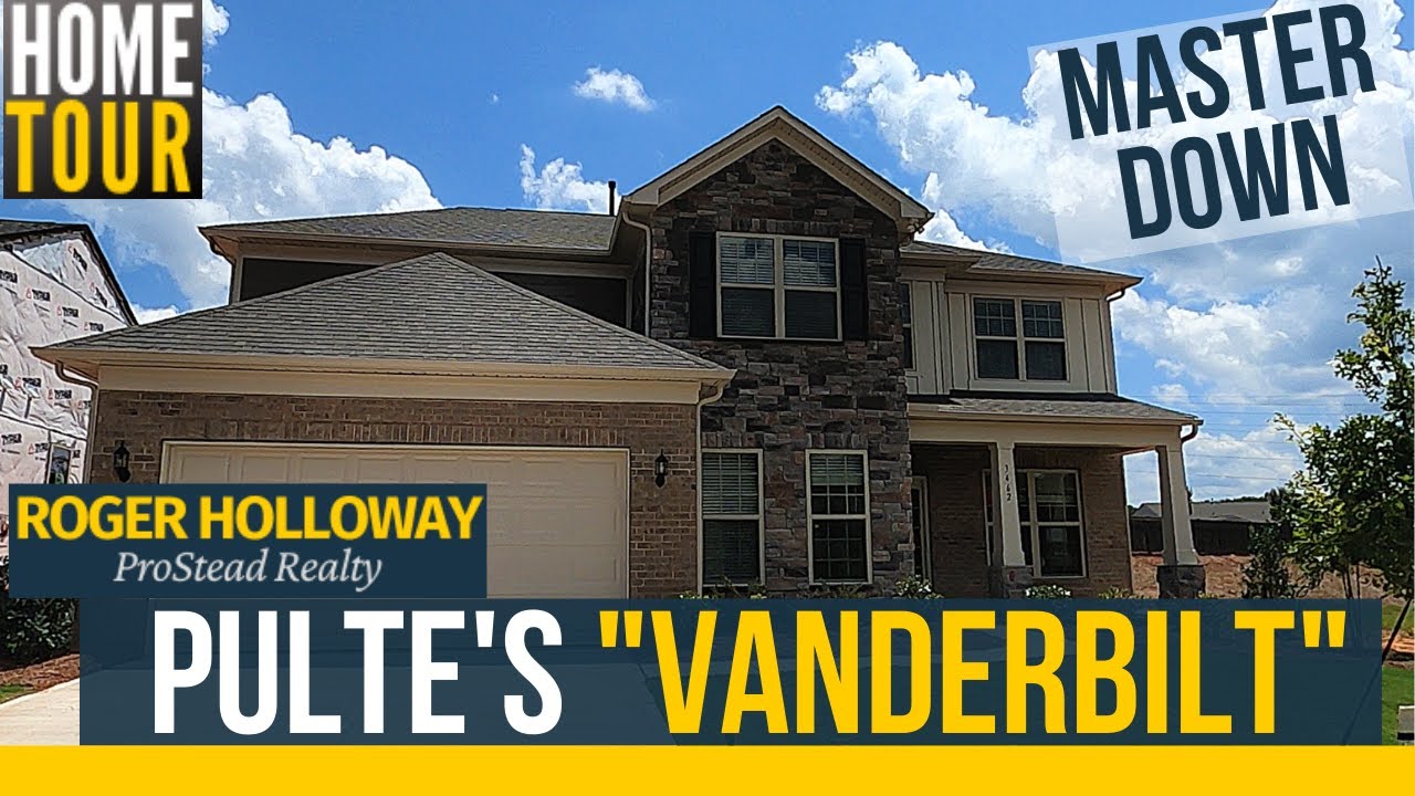 VANDERBILT Plan from Pulte Homes [Queensbridge - Indian Land SC] - YouTube