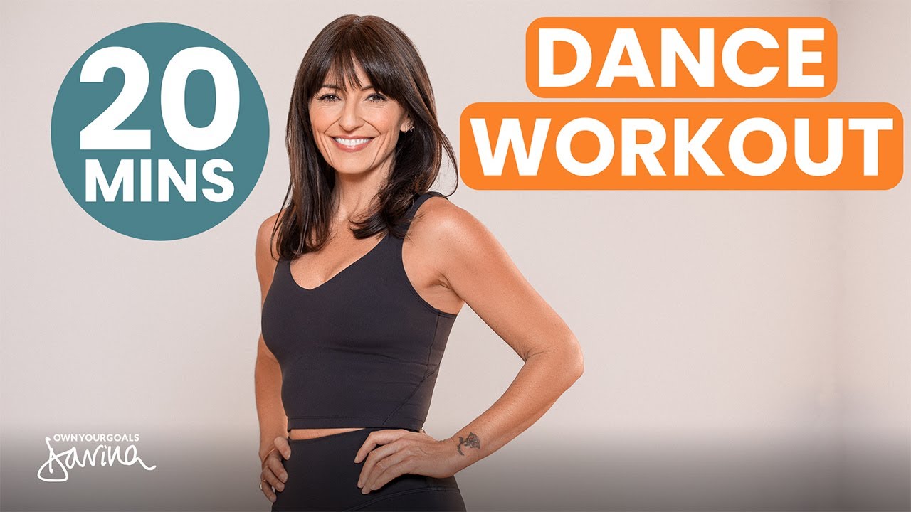 High Impact DANCE WORKOUT | 20 Minutes | Own Your Goals - Davina McCall ...