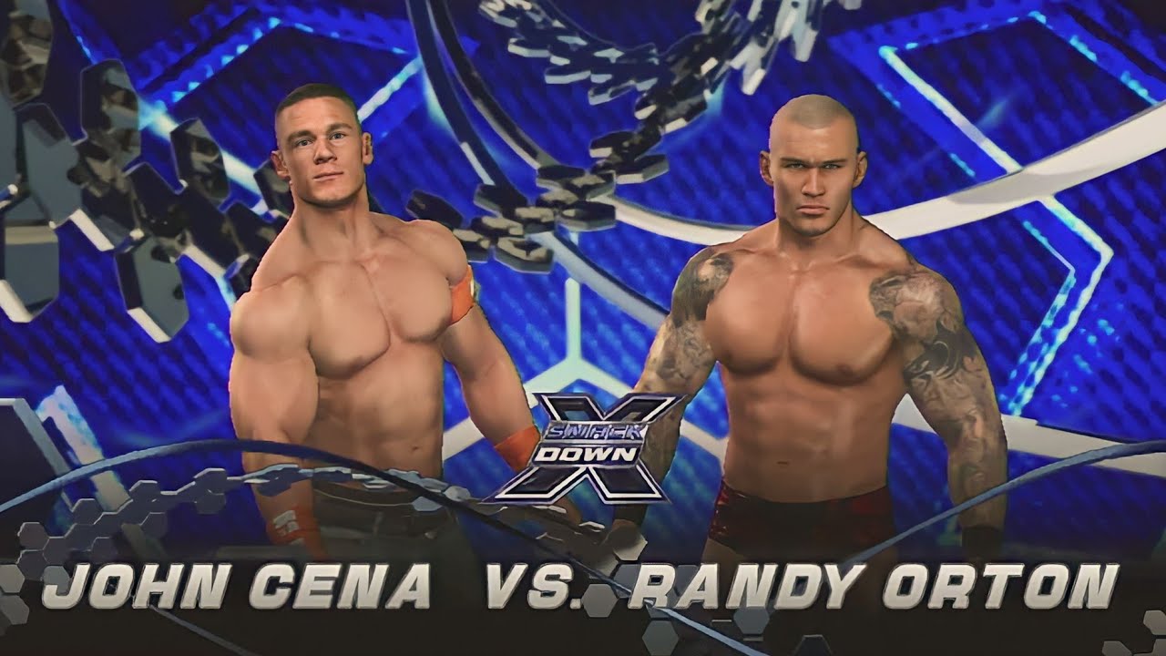 WWE SVR 2011 PS3 | Smackdown - John Cena vs Randy Orton - Smackdown vs ...