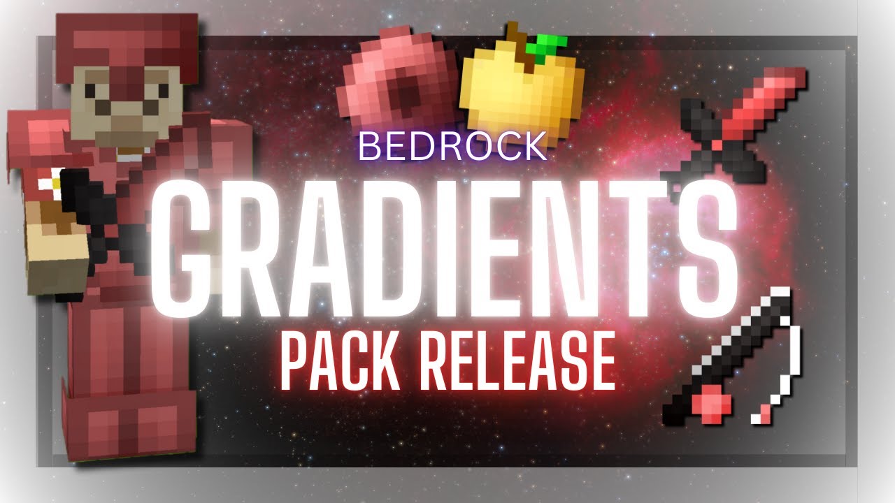 [Bedrock] Gradients 16x Red PvP Pack Release - YouTube