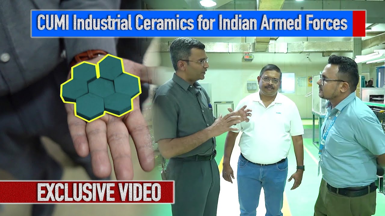 CUMI industrial Ceramics for Indian Armed Forces | Bullet proof ...