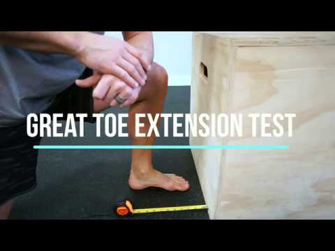 Great Toe Extension Test - YouTube