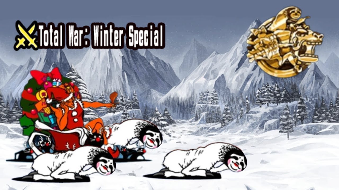 Dance Of Winter (All Stages) | Battle Cats Total War: Winter Special ...