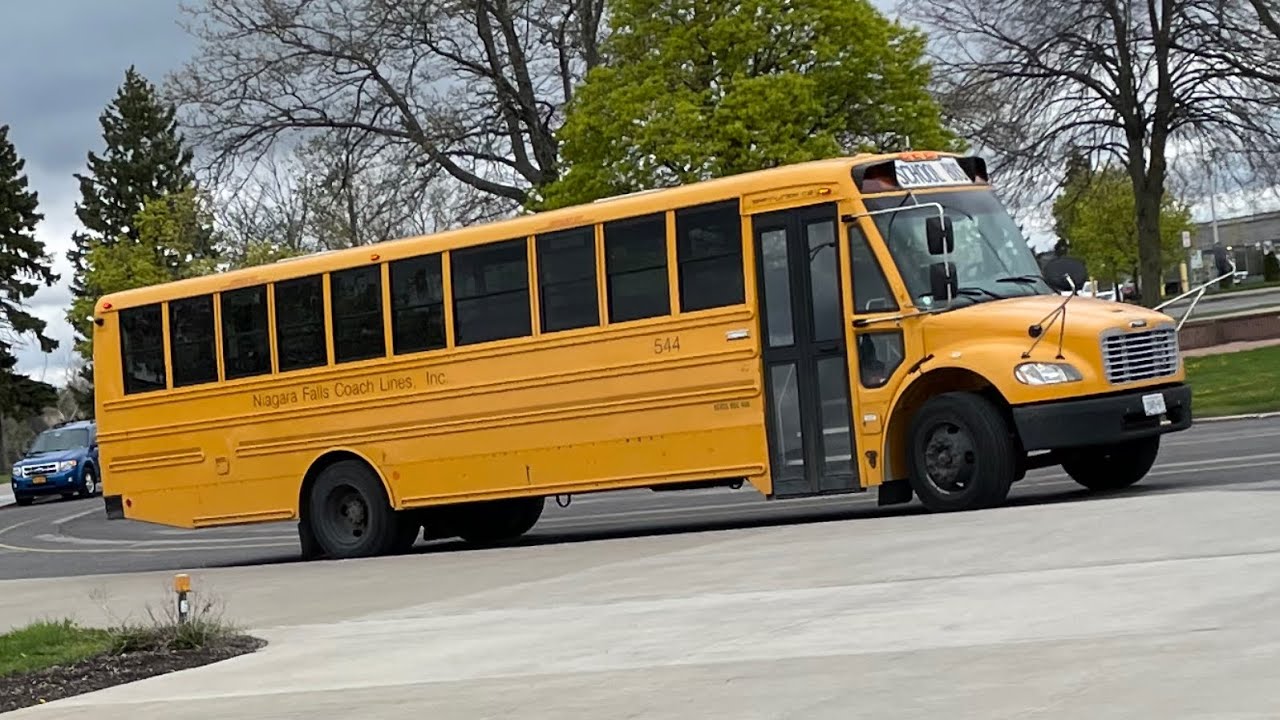 2014 Thomas C2 ride along bus 544 - YouTube