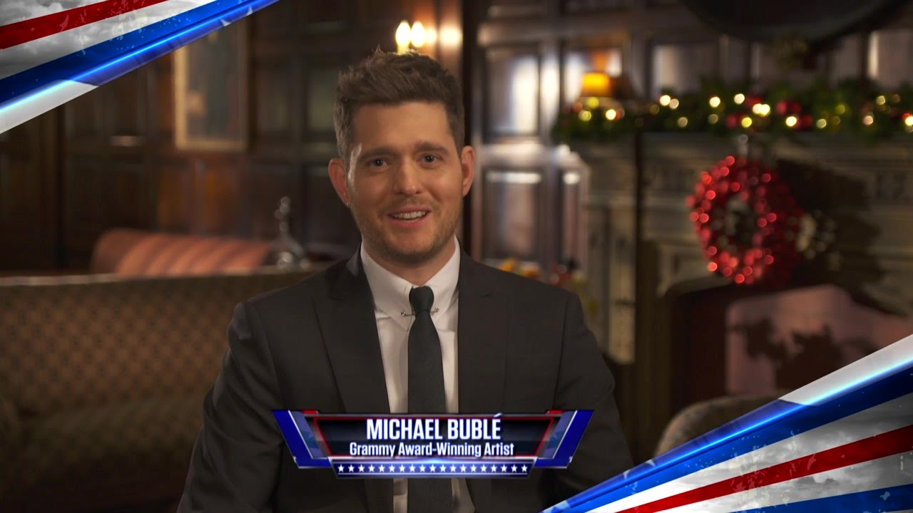 Michael Buble sings praises for the troops - YouTube