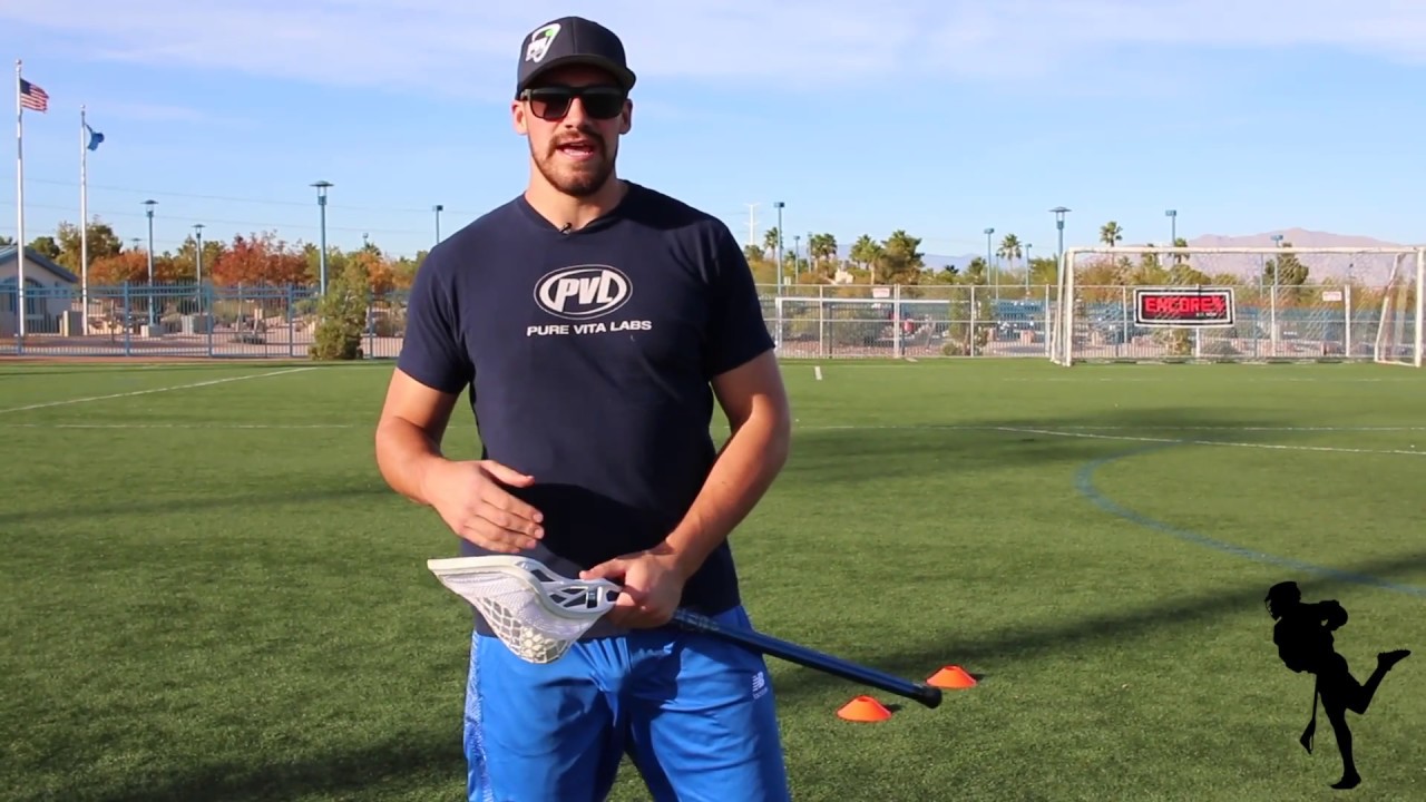 Lacrosse Skool | Wesley Berg Teaches Us How To Two-Man Game - YouTube