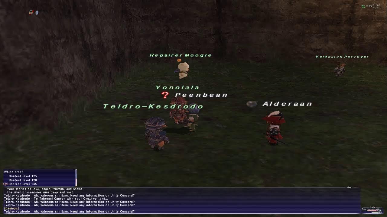 FF11 start a new story - YouTube