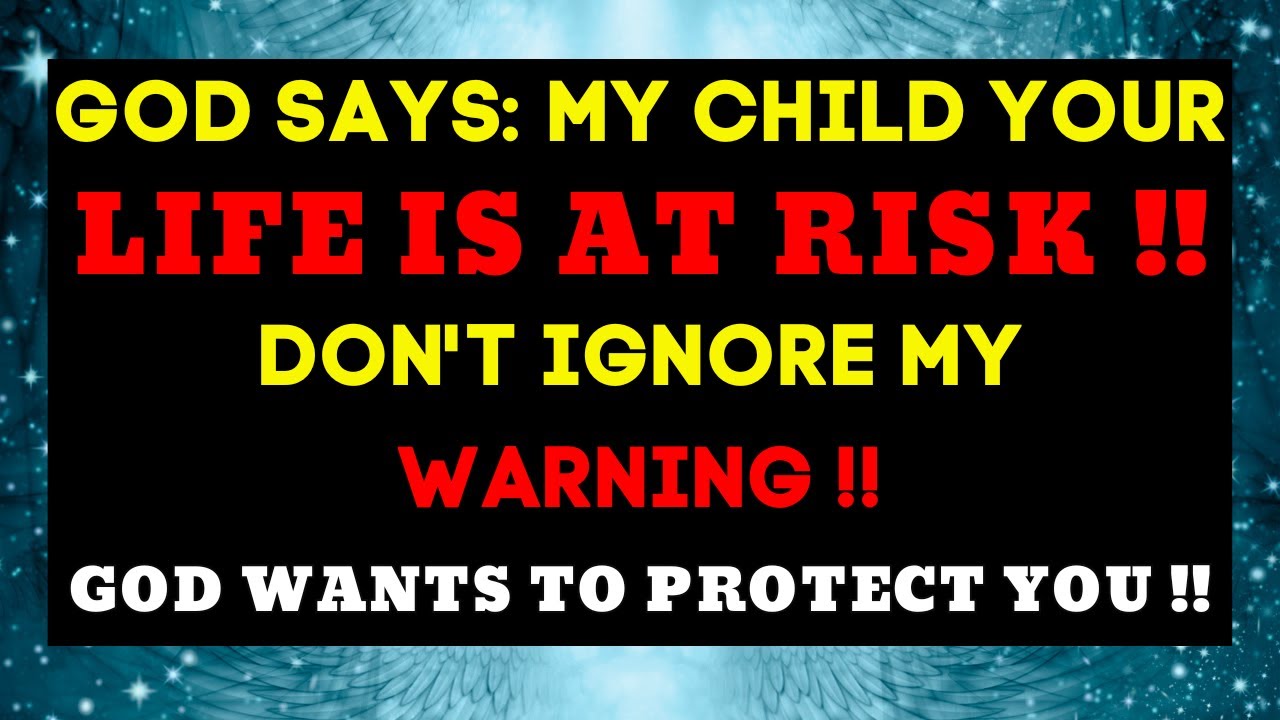 THIS IS A VERY BIG WARNING! | God message for you today | God says ...