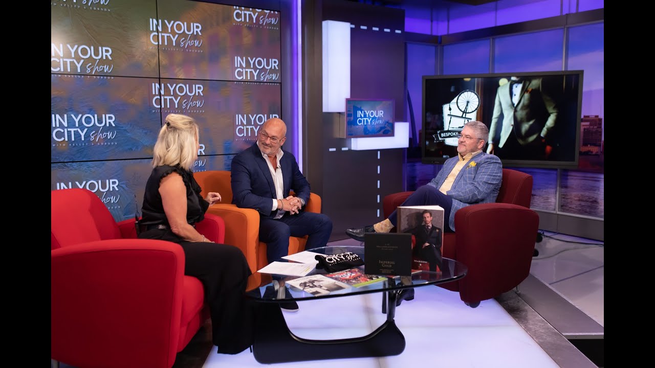 Hot List! David Corbitt on the Set of In Your City Show with Kelley ...