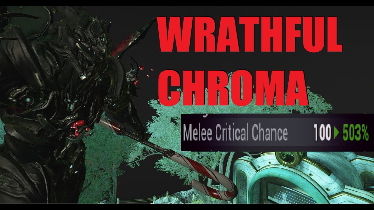 [WARFRAME] Wrathful Advance Chroma Destroying Everything Build/Gameplay ...