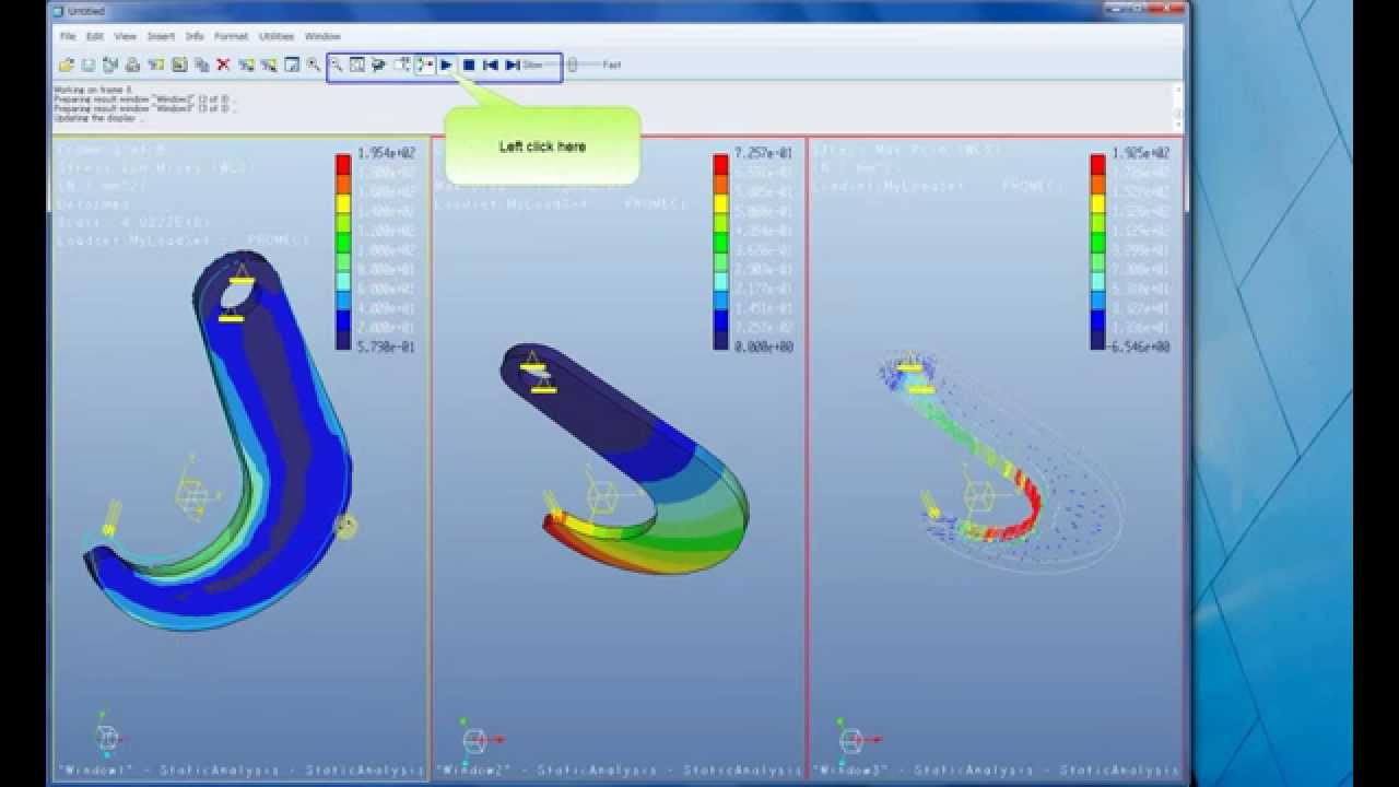 How to analyze a part in Pro Mechanica Lite (proe wildfire 5.0) - YouTube