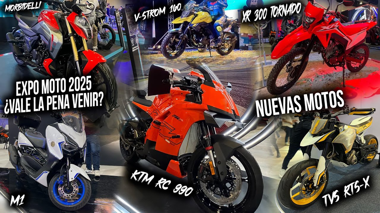 Nuevos Lanzamientos 😱 ¿Vale la pena ir a EXPO MOTO 2025? 🤔 - YouTube