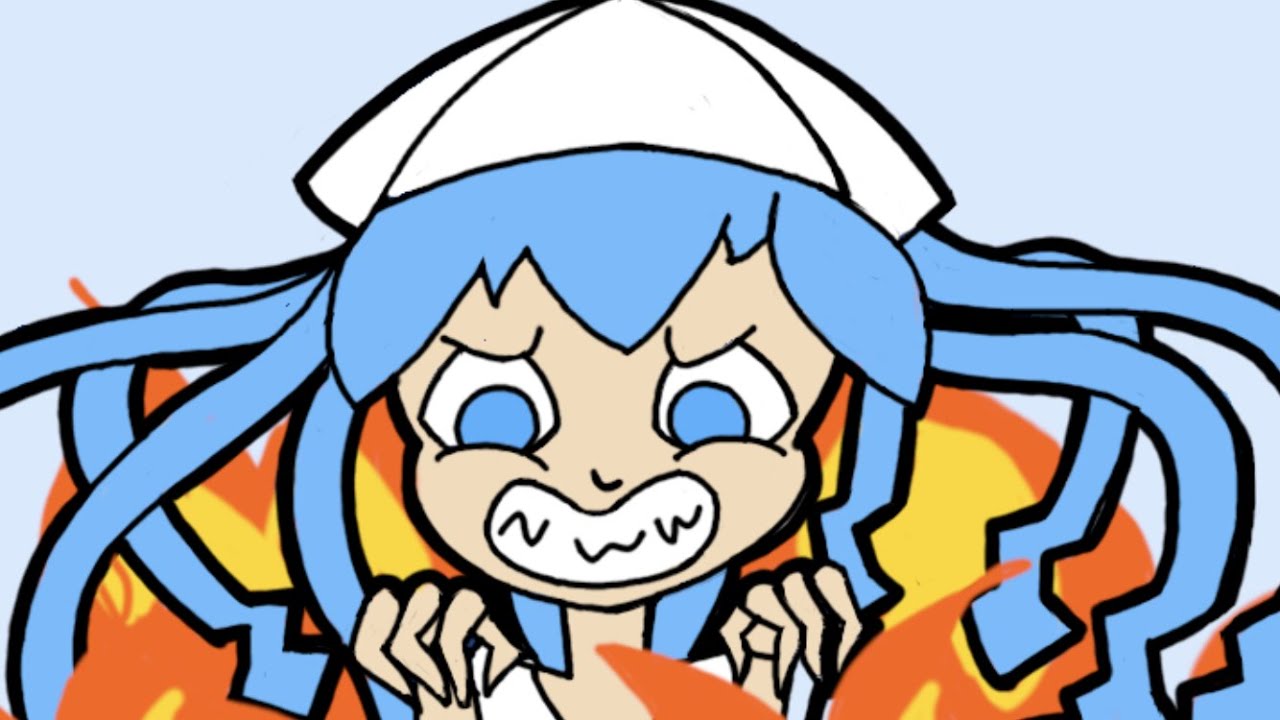 Squid Girlie!!! (speedpaint) - YouTube