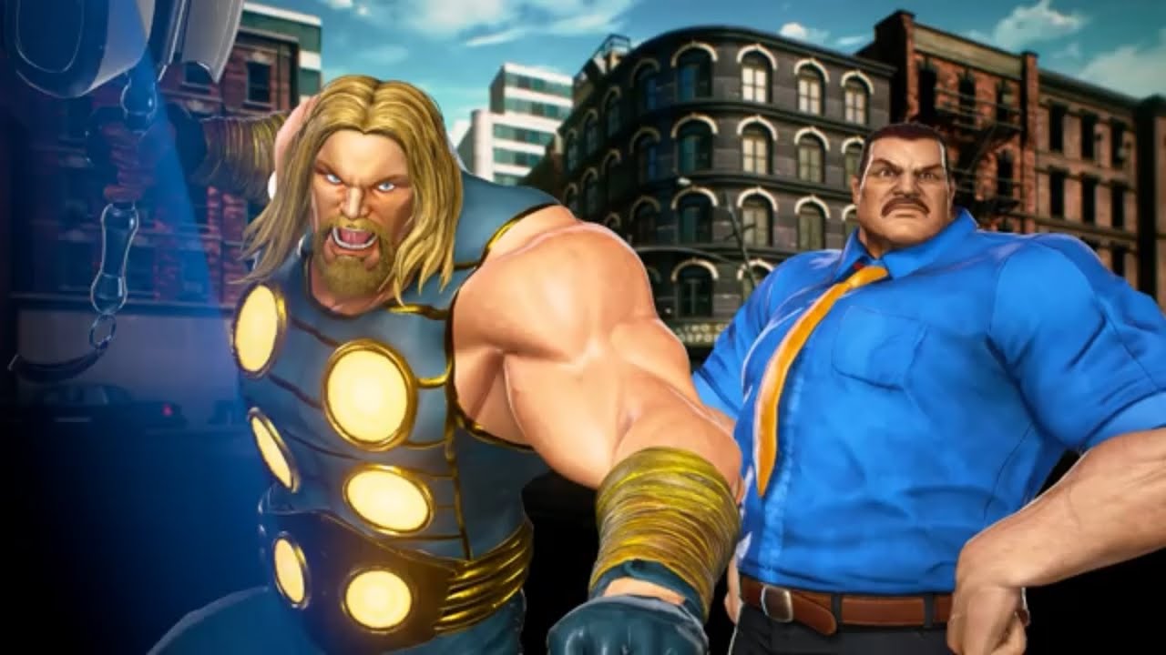 Marvel vs Capcom Infinite: Thor and Haggar arcade playthrough - YouTube