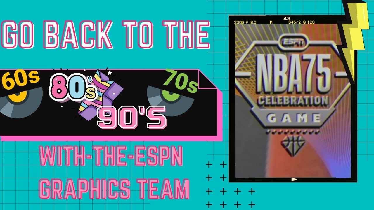 The ESPN Graphics Team takes you back in time! - YouTube