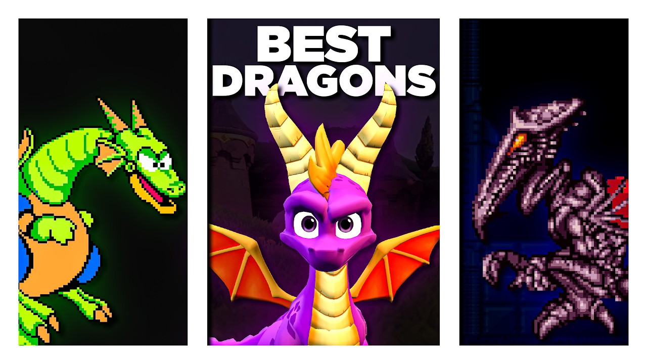 Top 20 Dragons in Gaming! | The Top 20 Best Dragons in Video Games ...