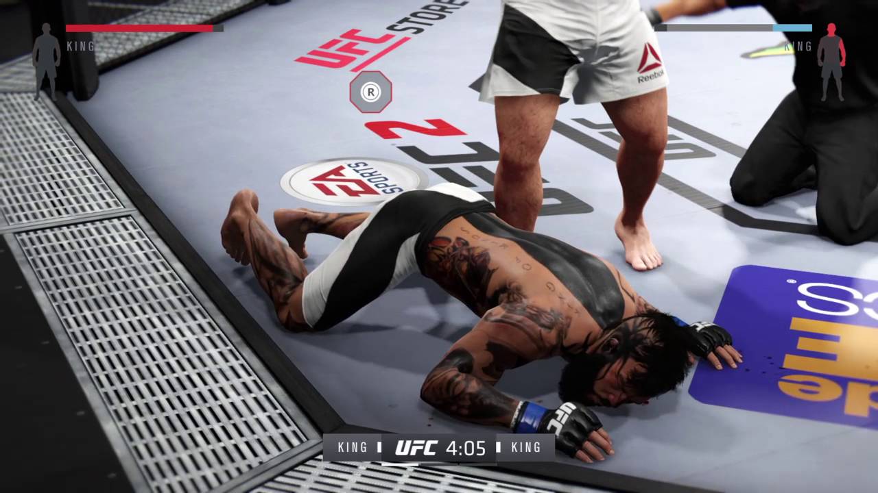 The Burger King strikes again!!! (EA UFC 2) - YouTube