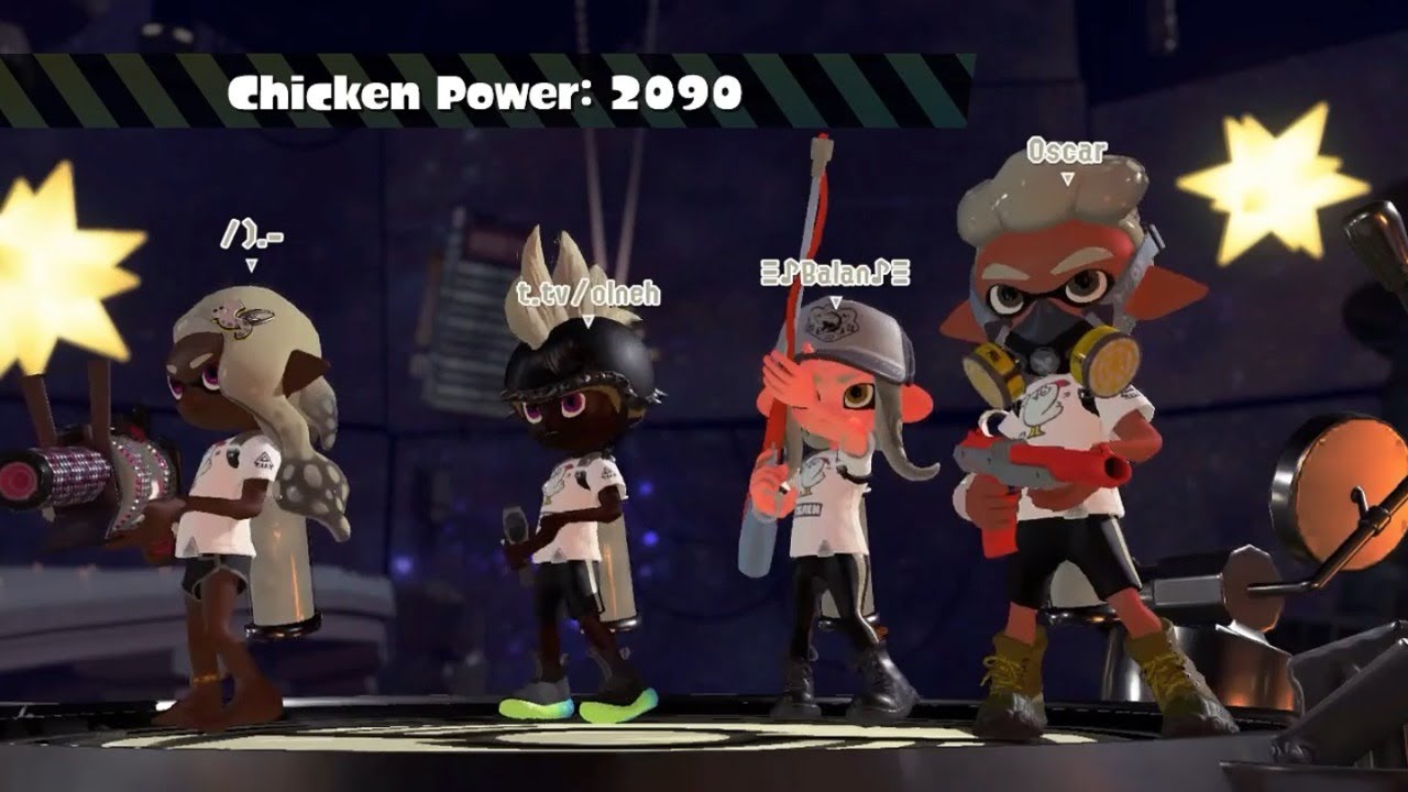 Splatoon 2 Egg Vs Chicken Live Stream 2 - YouTube