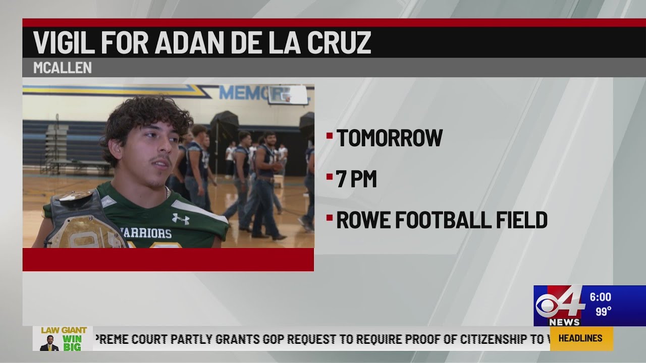 Rowe Student Council to host vigil for Adan De La Cruz - YouTube