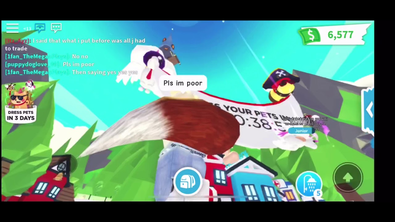 Seeing how rich players treat poor players in adopt me - YouTube